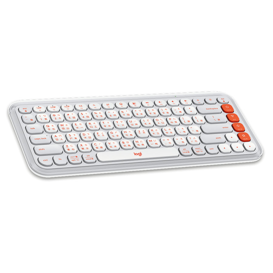 【618新客最高折350】Logitech POP ICON KEYS 無線藍牙鍵盤 – 羅技 Logi 網路旗艦店